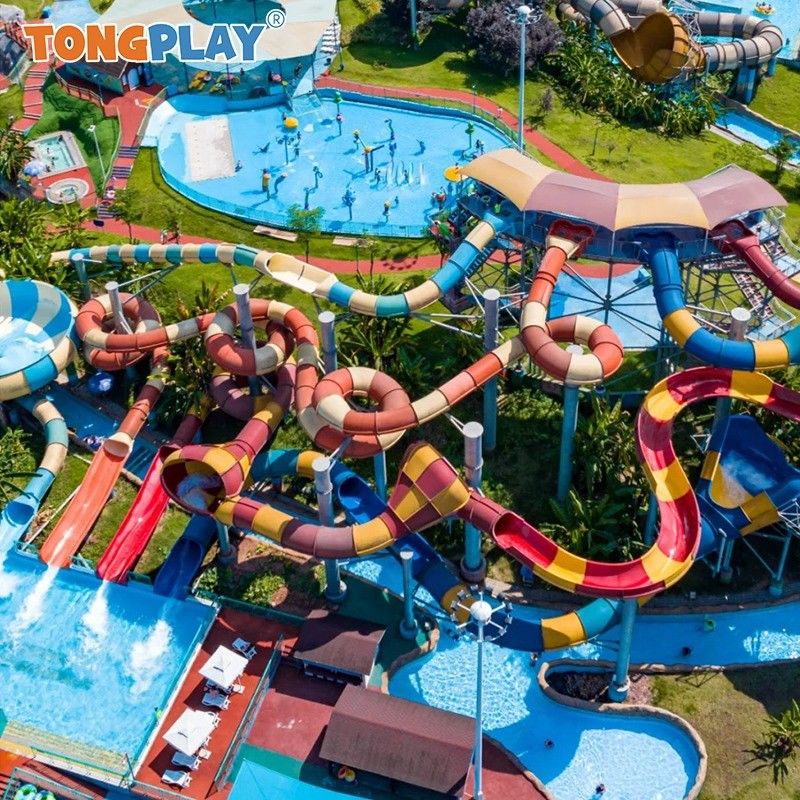220m2 / 130m2 Aquatic Park Playground Water Amusement Park For Resort Hotel