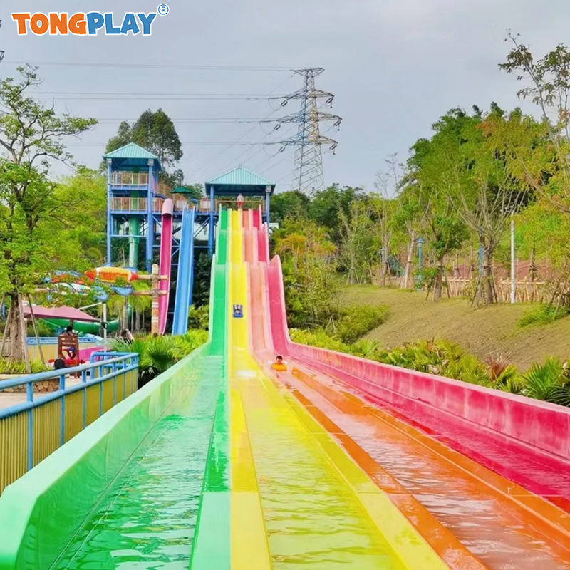 Eco-friendly Outdoor Speed Water Slide