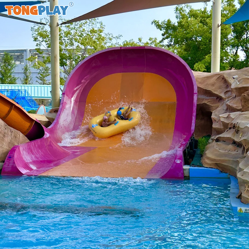 Fiberglass Water Slide for Commercial Aquapark