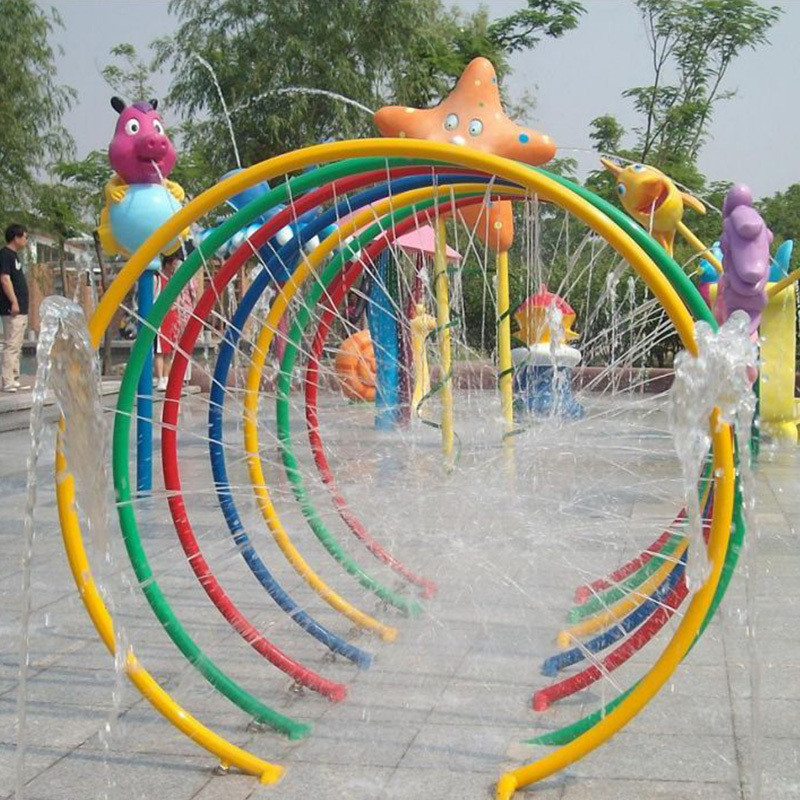 Outside Splish Splash Pad Commercial Playground Splash Pad For 8 - 60 ...