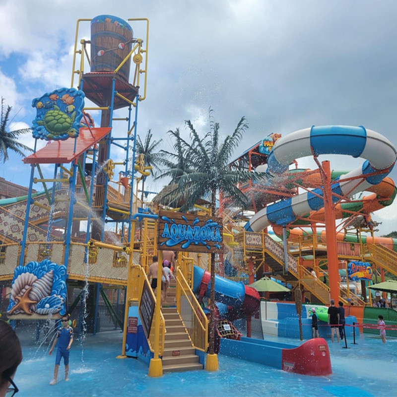 Sea World Splashers Playground Children'S Water Park Fiberglass ...