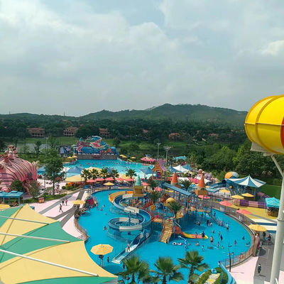 Young Water Park Equipment Fiberglass Backyard Water Playground
